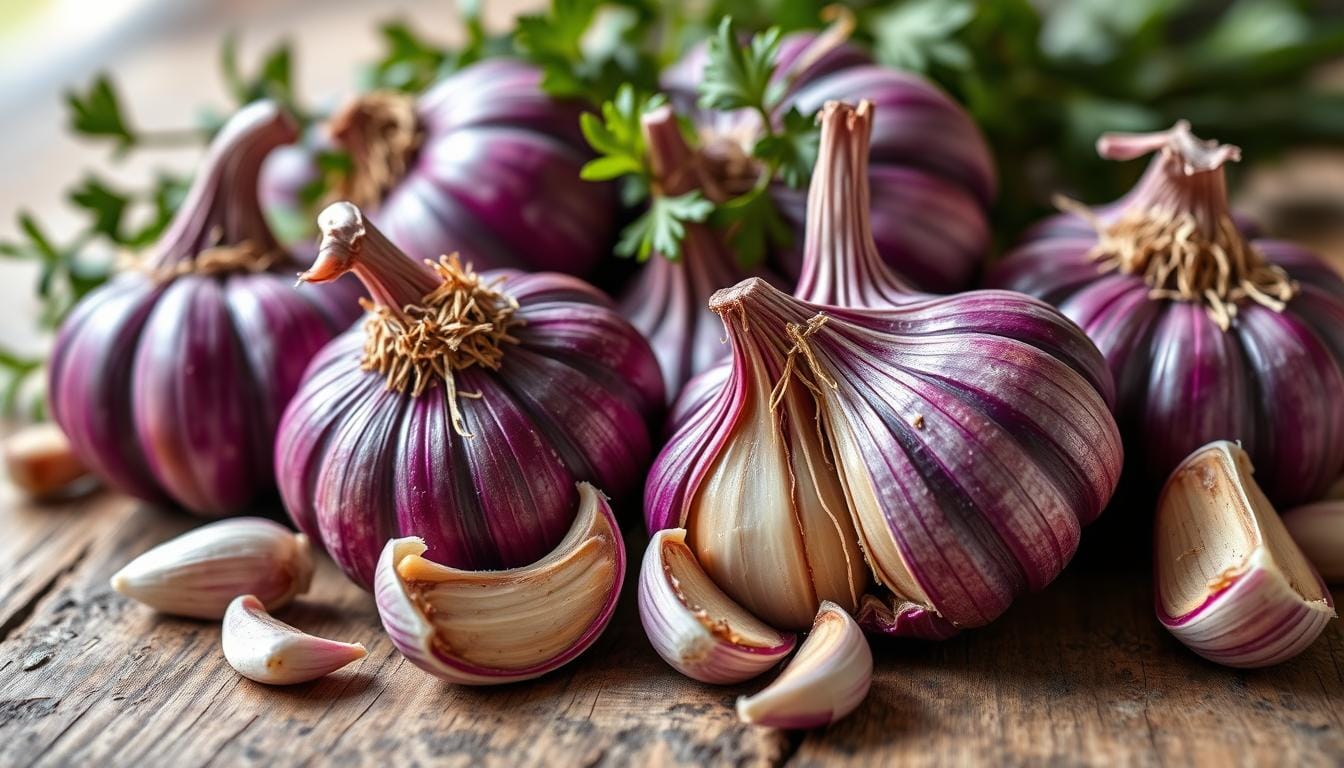 Purple Garlic: Health Benefits and Culinary Uses